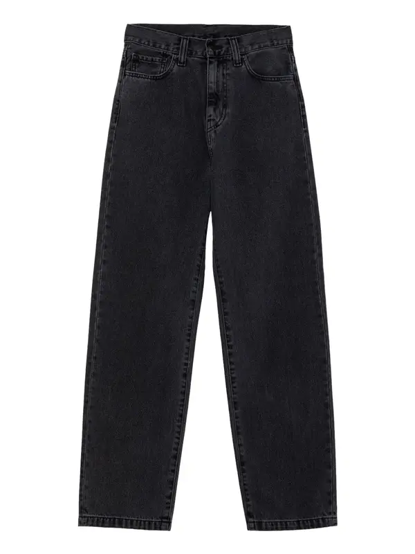 Carhartt Work In Progress Straight-leg Denim Jeans - Black