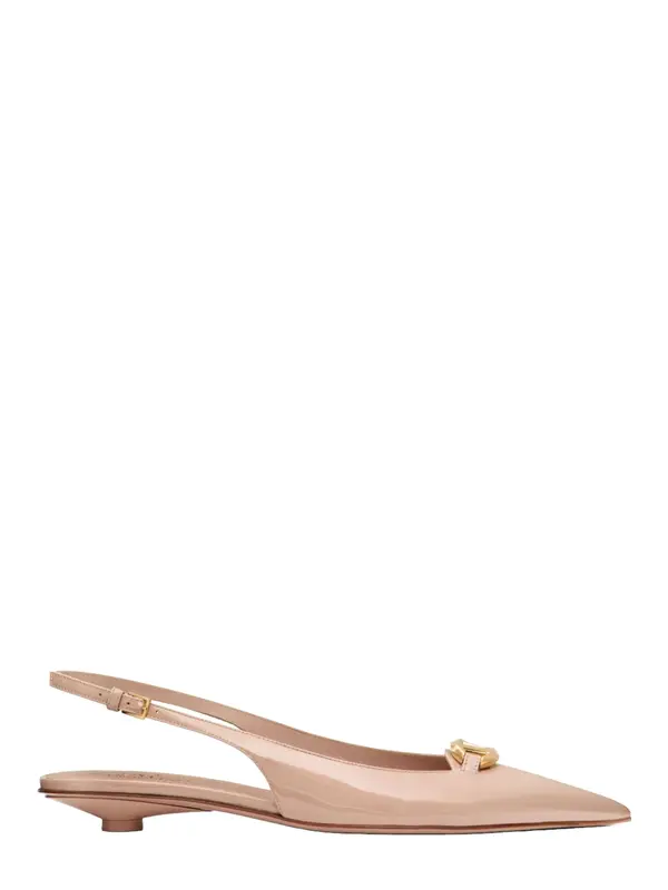 Valentino Garavani 20mm Vlogo The Bold Edition Ballet Flats - Pink