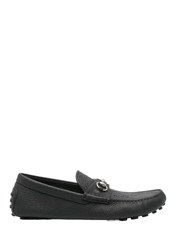 Gucci Horsebit-detail Loafers - Black