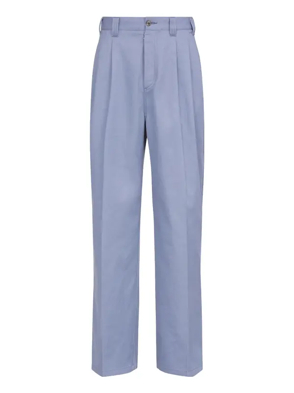 MAISON MARGIELA Skater Chino Trousers - Blue