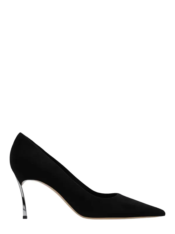 Casadei Tiffany Leather Pumps - Black