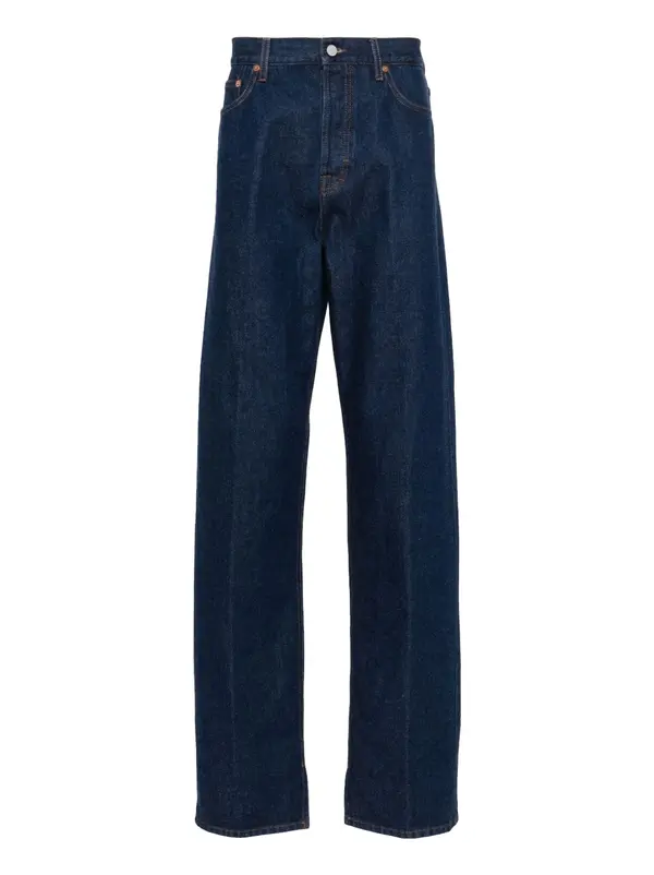 Gucci Straight Leg Jeans - Blue