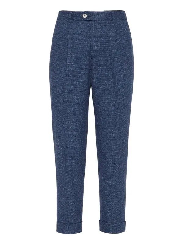 Brunello Cucinelli Tailored Trousers - Blue