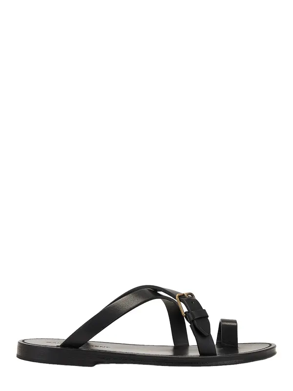 Saint Laurent Nomade Sandal - Nero