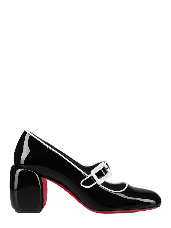 CHRISTIAN LOUBOUTIN Mini Babe 70mm Patent Leather Pumps - Black