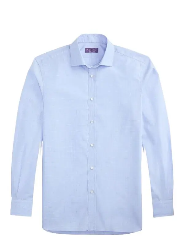 Ralph Lauren Purple Label Aston Cotton Shirt - Blue