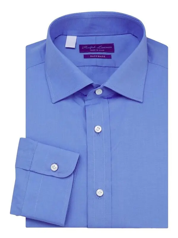 Ralph Lauren Purple Label Aston Cotton Shirt - Copen Blue