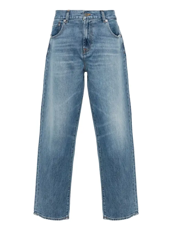 7 For All Mankind Ryan Straight-leg Jeans - Blue