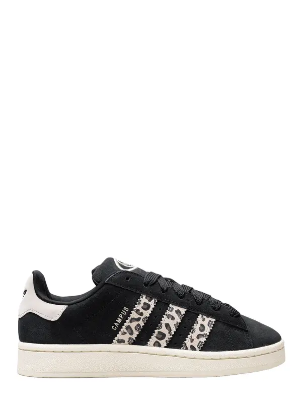 Adidas Campus 00s Leopard Sneakers - Black