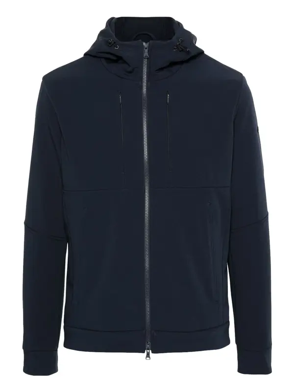 Paul & Shark Hooded Shell Jacket - Blue