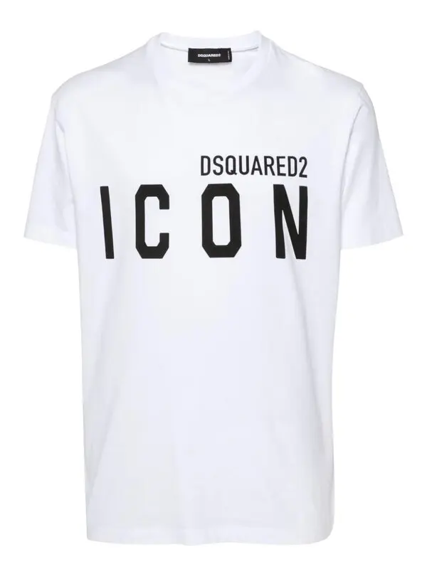 Dsquared2 Logo-print Cotton T-shirt - White