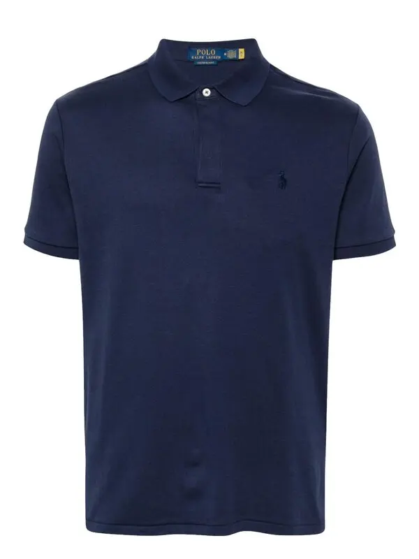 Polo Ralph Lauren Polo Pony-embroidered Polo Shirt - Blue