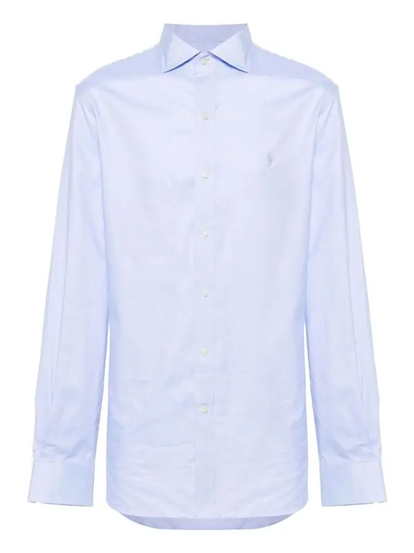 Polo Ralph Lauren Polo Pony-embroidered Cotton Shirt - Blue