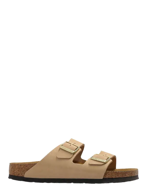 BIRKENSTOCK Arizona Leather Sandals - Neutrals