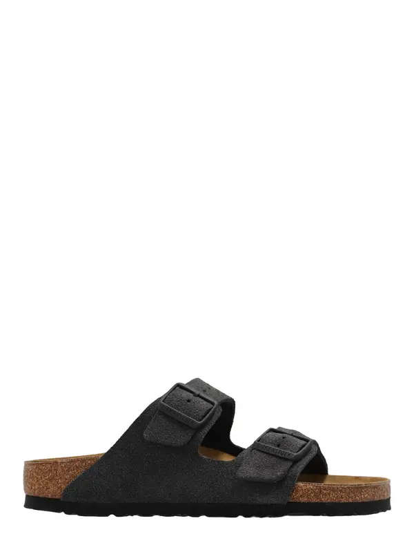BIRKENSTOCK Arizona Suede Sandals - Grey
