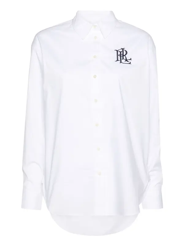 Ralph Lauren Logo-embroidered Shirt - White