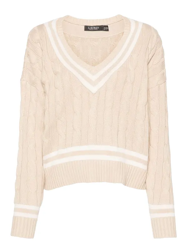 Ralph Lauren Cable-knit Jumper - Neutrals