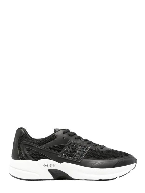 Givenchy Nftnty-52 Leather Sneakers - Black