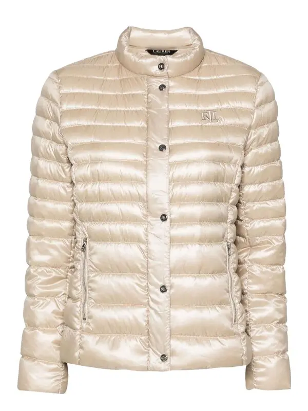 Ralph Lauren Mock-neck Down Jacket - Neutrals