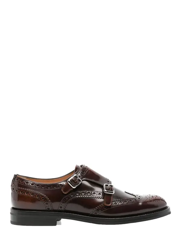 Church's Lana R Leather Monk Shoes - Brown