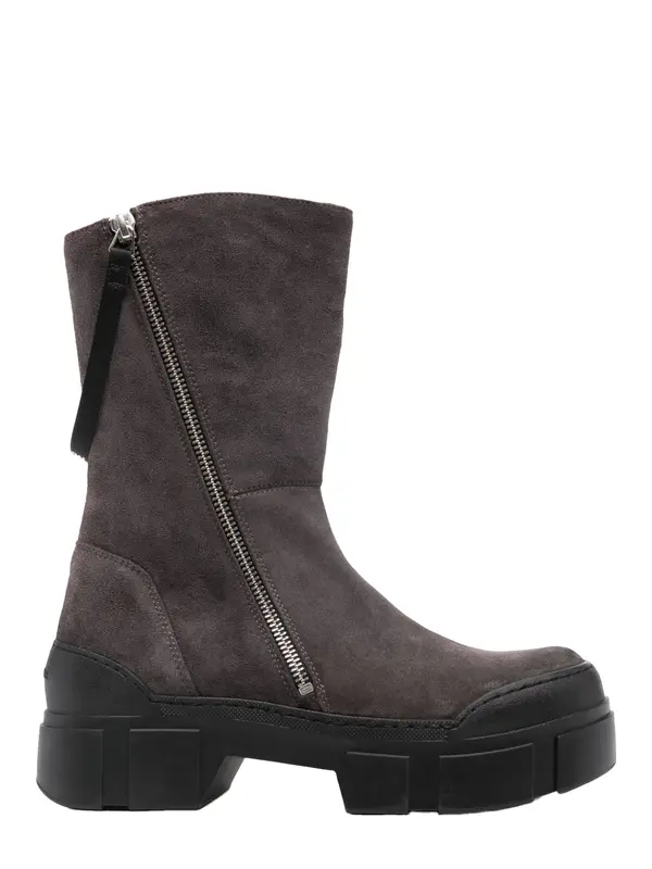 VIC MATIE Silverstone Ankle Boots - Grey