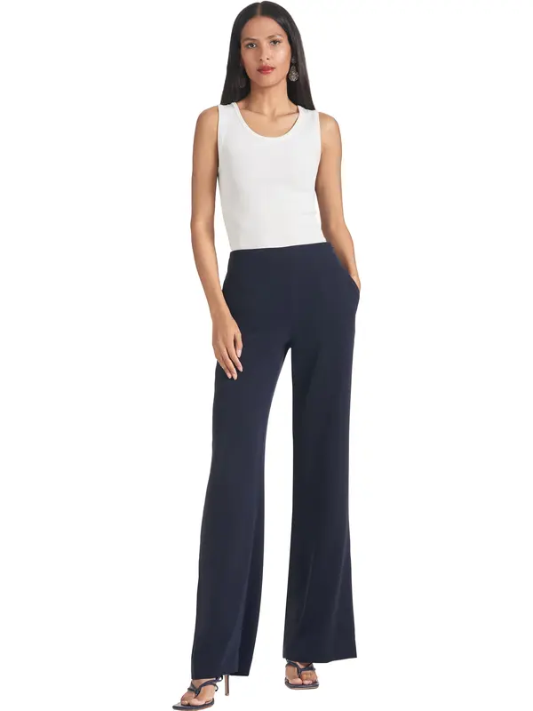 Sachin & Babi Macy Wide Leg Pant - Midnight
