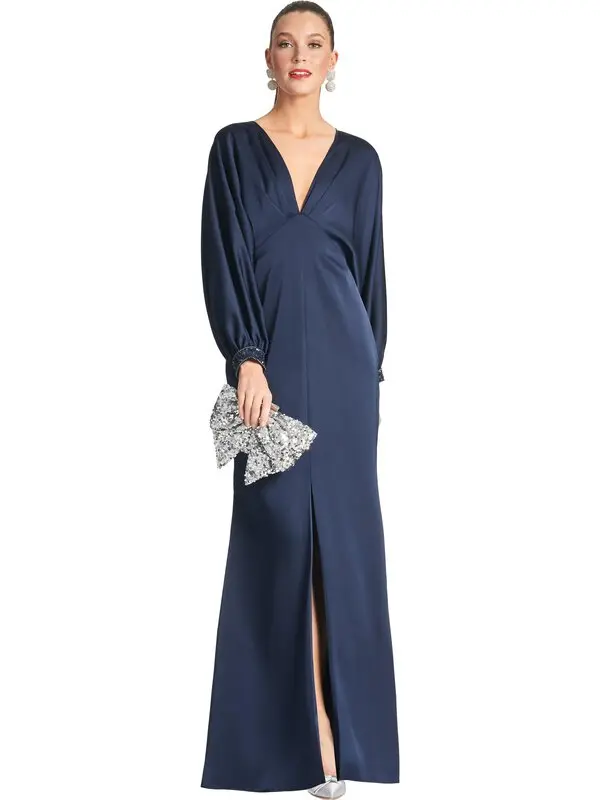 Sachin & Babi Maia Gown - Midnight