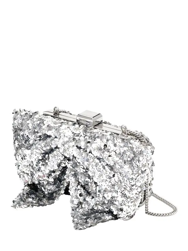 Sachin & Babi Cupid’s Convertible Clutch - Silver