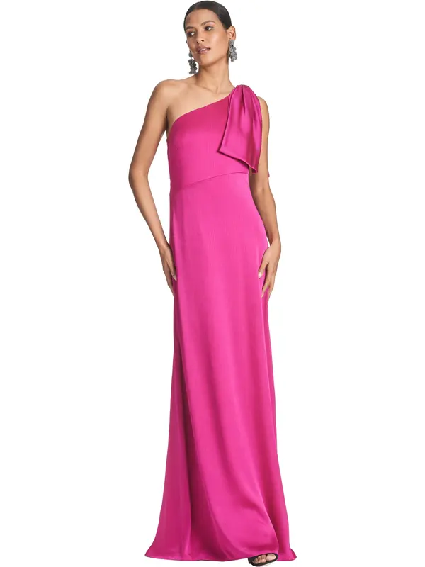 Sachin & Babi Chelsea Gown - Dragonfruit