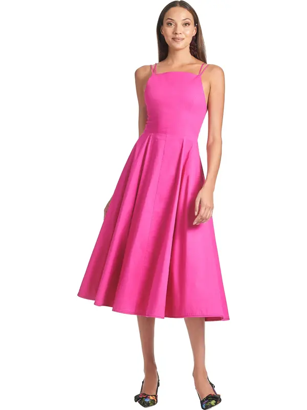 Sachin & Babi Jacinta Fit & Flare Dress - Cerise