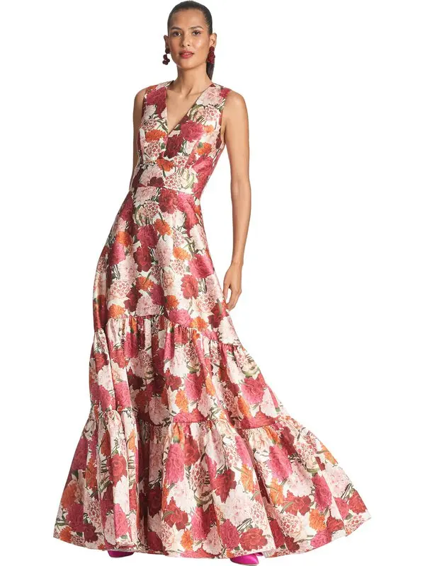 Sachin & Babi Rori Printed Gown - Molti Fiore