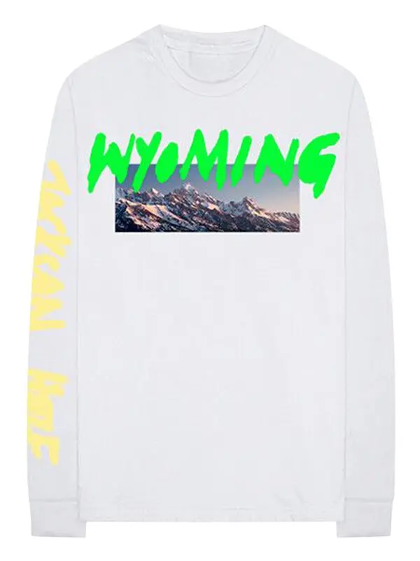 KANYE WEST Wyoming Long-sleeve T-shirt - White