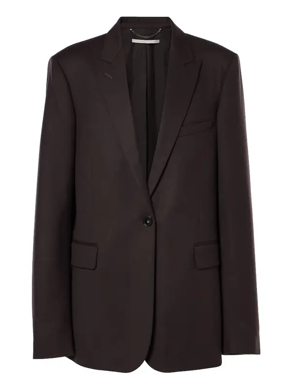 Stella McCartney Wool Blazer - Brown