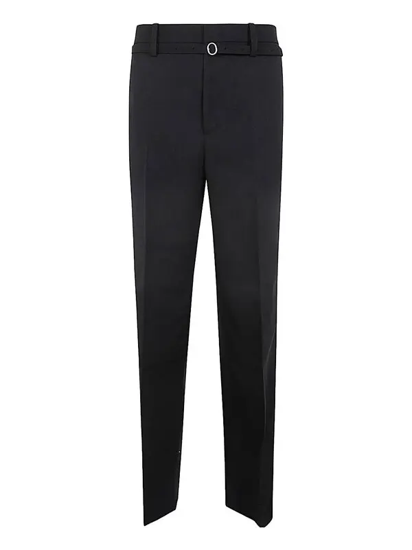 JIL SANDER Relaxed Fit Trouser - Black