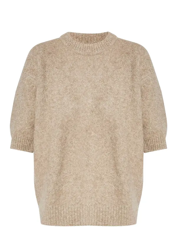 LISA YANG Ninni Bouclé Sweater - Neutrals