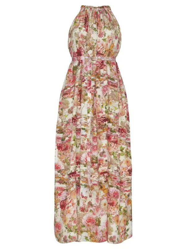 Adam Lippes Sabine Crepe-de-chine Shift Dress - White