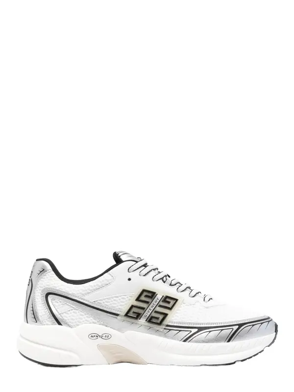 Givenchy Nfinity-52 Leather Sneakers - White