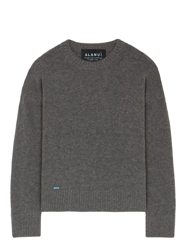 Alanui Cashmere-silk Blend Jumper - Grey