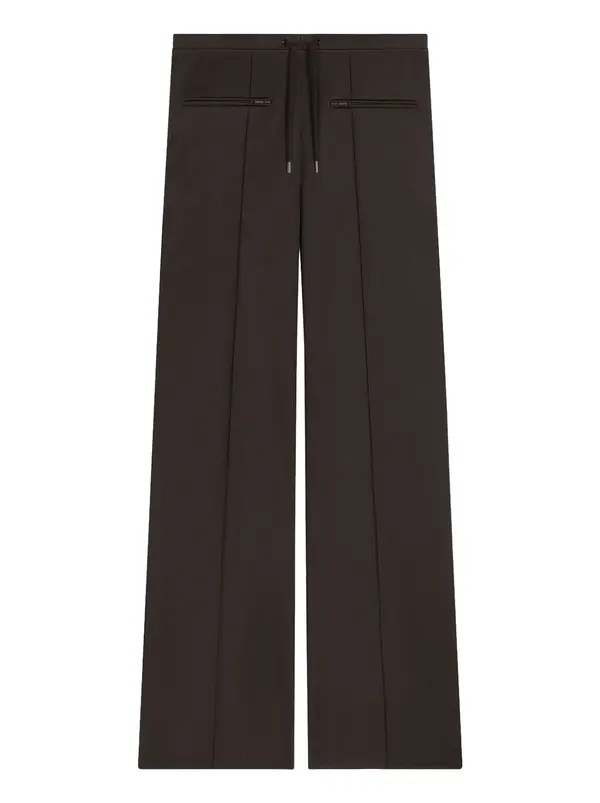 COURREGES Tracksuit Interlock Baggy Pants - Black