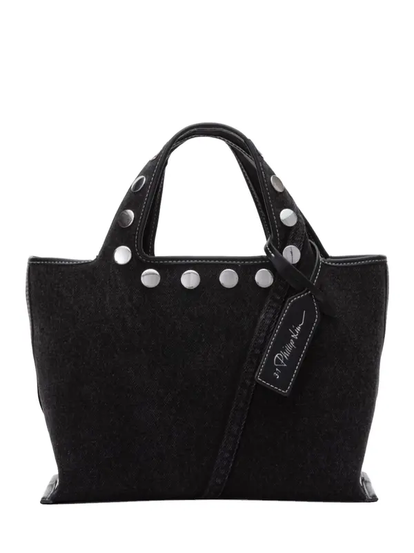 3.1 Phillip Lim Mini Market Denim Tote - Black
