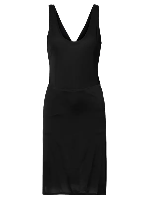 PETER DO Convertible Stretch-jersey Mini Dress - Black