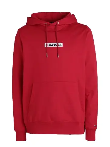 Tommy Hilfiger Cotton French Terry Sweatshirt - Red