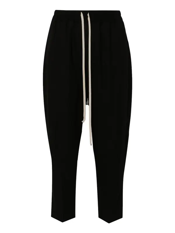 Rick Owens Astaires Cropped Trousers - Black
