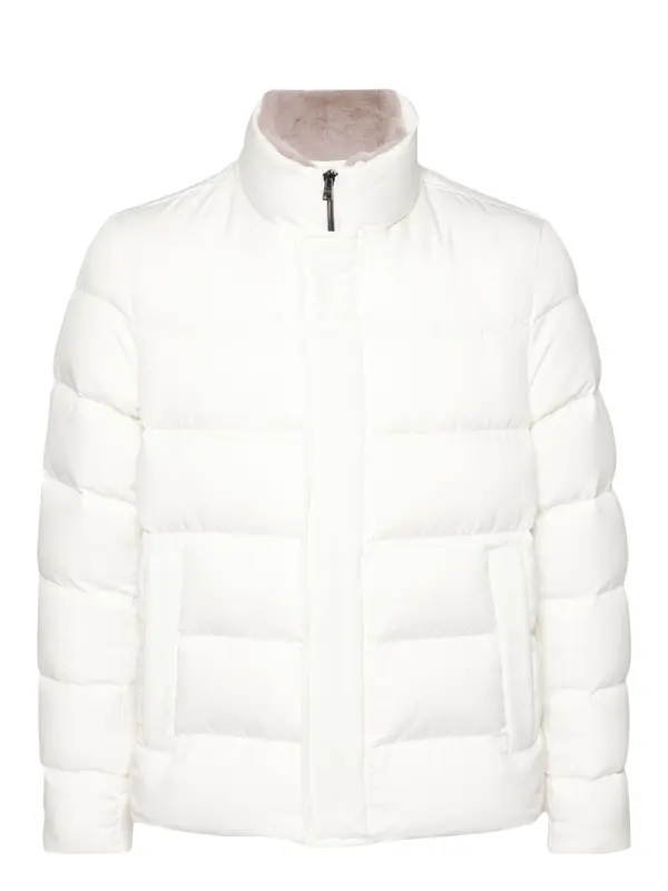 Herno Quilted Puffer Jacket - White