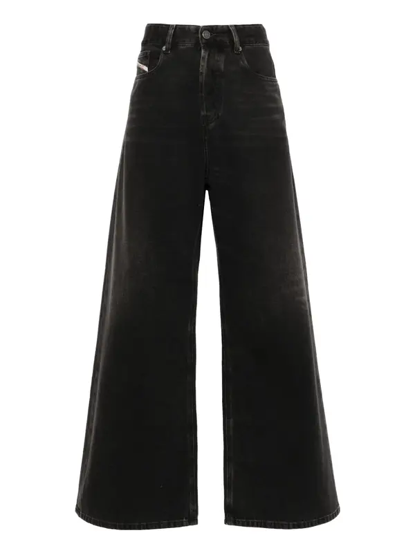 DIESEL 1996 D-sire Wide-leg Jeans - Black