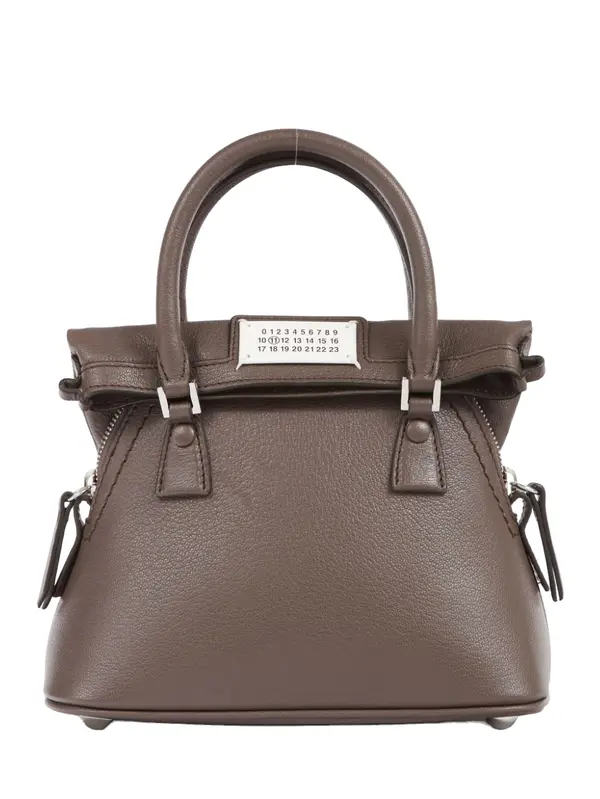 MAISON MARGIELA 5ac Classique Mini Tote Bag - Brown