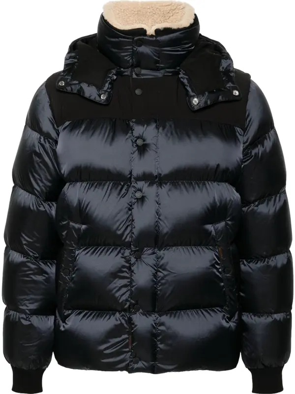 MOORER Padded Jacket - Blue