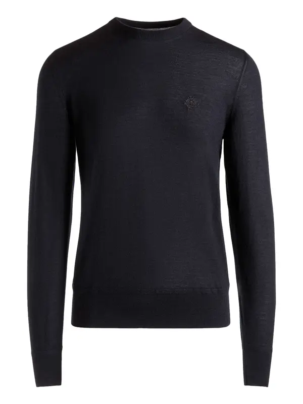 Bally X Adrien Brody Crew-neck Jumper - Blue