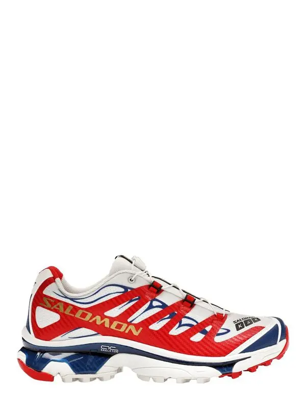 SALOMON Xt-4 Og Sneakers Kar L'art De L'automobile Porsche 911 Gt198 - White/high Risk Red/surf The Web