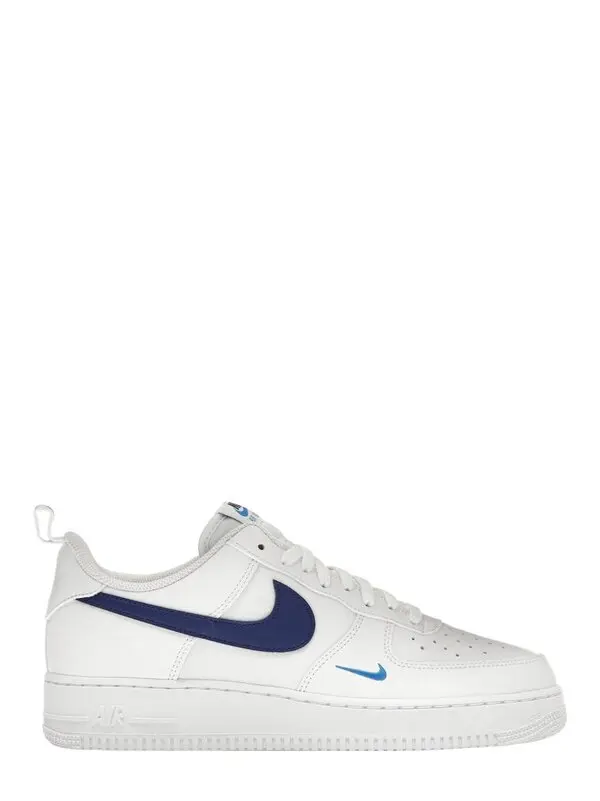 Nike Air Force 1 Low Sneakers - White/light Photo Blue/deep Royal Blue